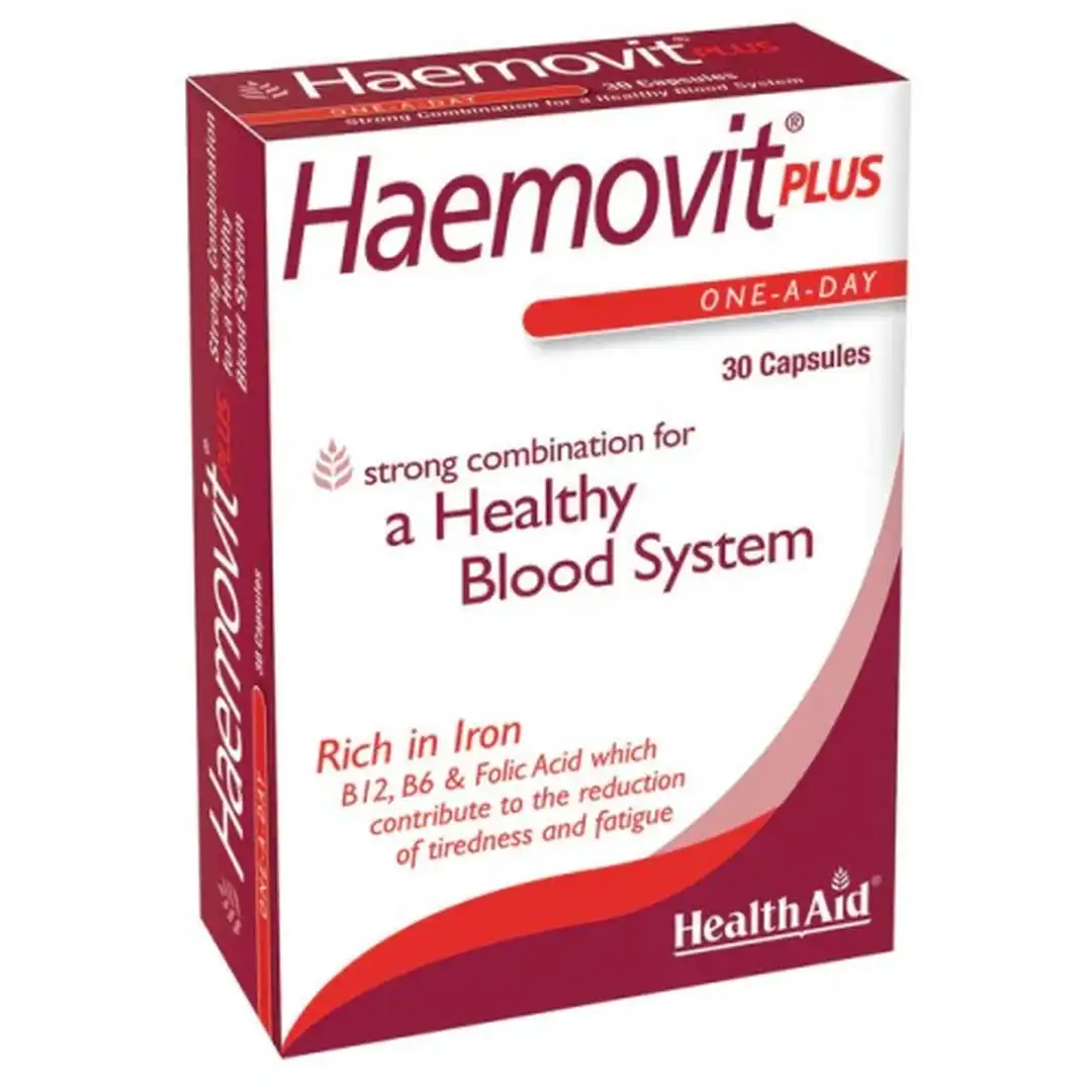 HEALTHAID Haemovit Plus 30 Kapsula