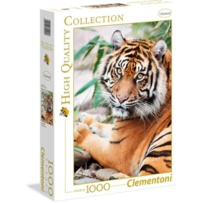 Clementoni
CLEMENTONI PUZZLE 1000 DELOVA SUMATRAN TIGER (39295)