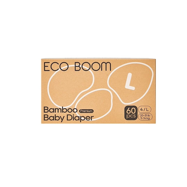 ECO BOOM Pelene Veličina L (9-14 Kg) 60 Komada