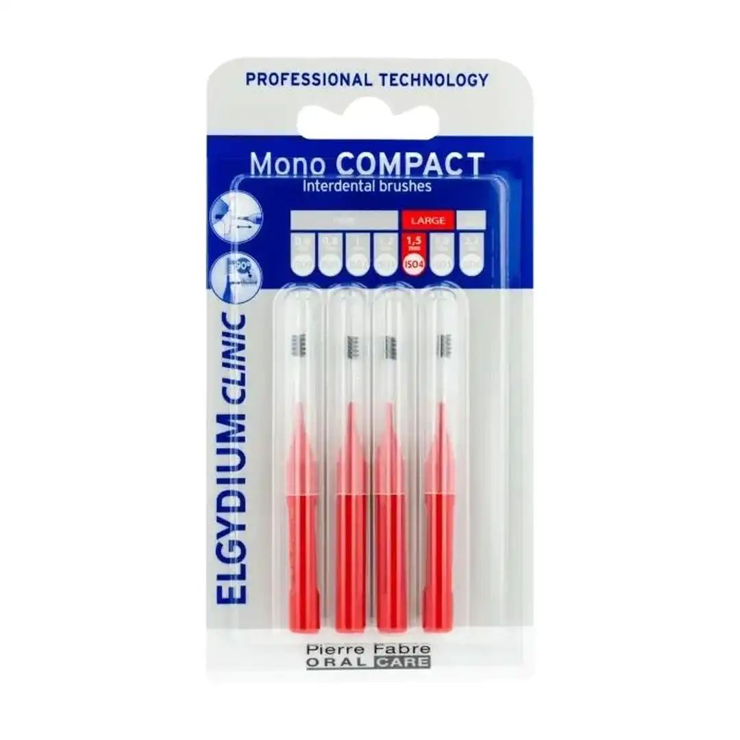 Elgydium Mono Interdentalne Četkice Crvena 1.5mm A4