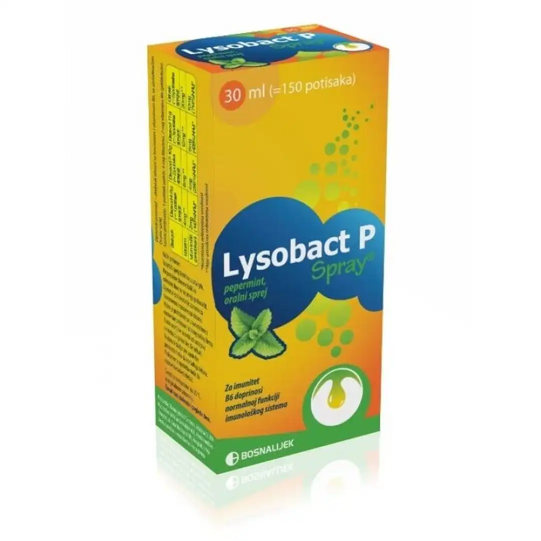 Lysobact P Sprej Sa Aromom Peperminta 30ml