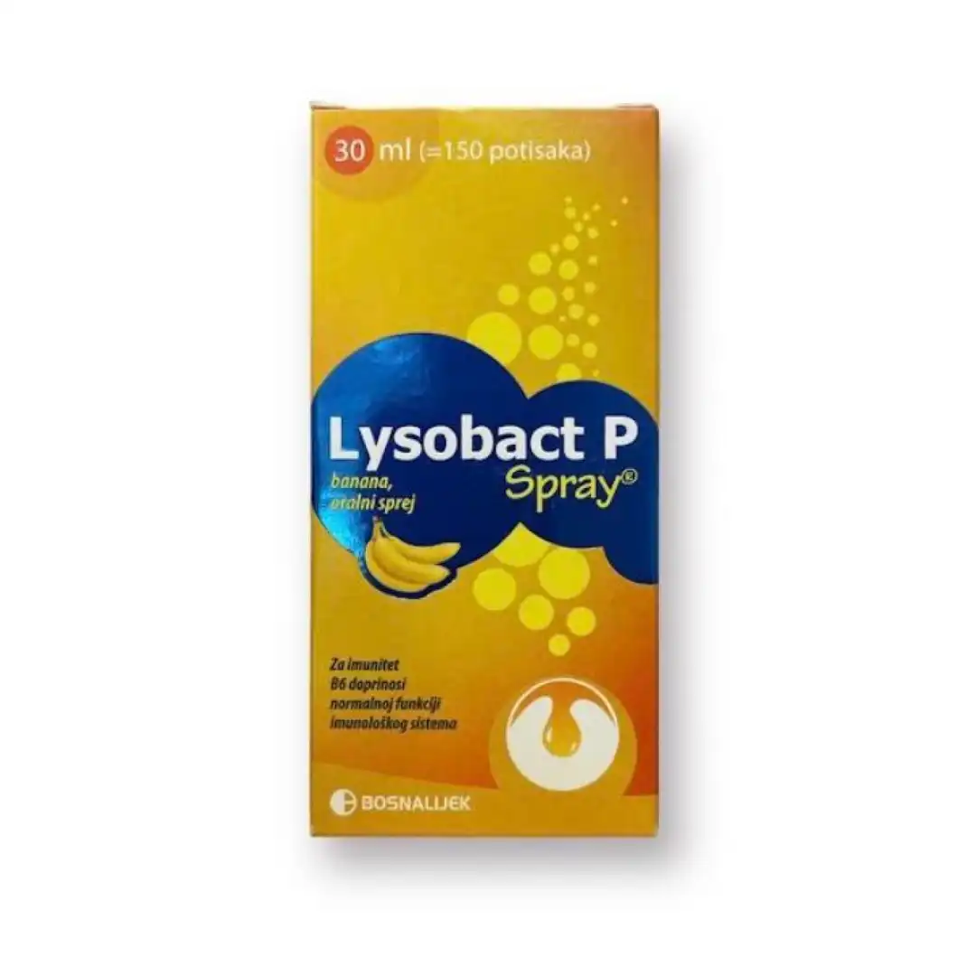 Lysobact P Sprej Sa Aromom Banane 30ml