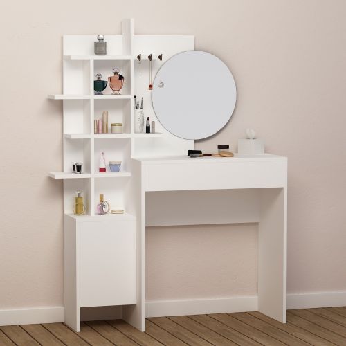 Mup - White White Make-Up Table