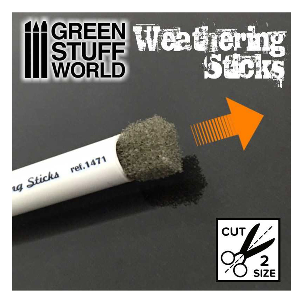 Weathering Sticks 15mm (set 2pc)