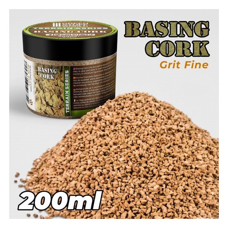 Basing Cork Grit - THIN (200ml)