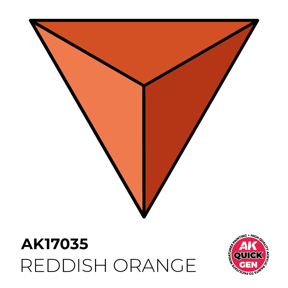 Quick Gen: Reddish Orange 18ml