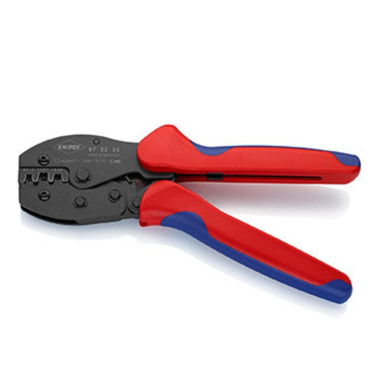 Knipex – Krimp klešta PreciForce za neizolovane otvorene konektore 0.5-6.0mm² – 97 52 35
