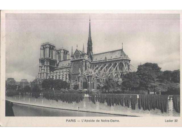 Stara razglednica-Pariz iz 38