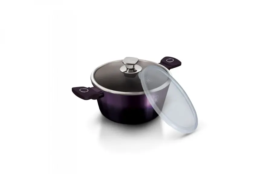 KAUFMAX Šerpa sa poklopcem 28cm purple eclipse collection km-0048