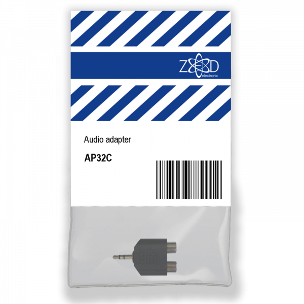 aZED electronic Jack 3.5mm muški na RCA činč ženski x 2 - AP32C
