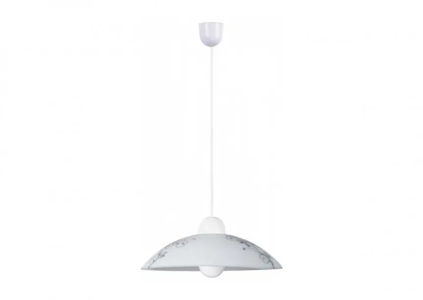 Rabalux Visilica Bloomy E27 1x MAX 60W bela (1848)