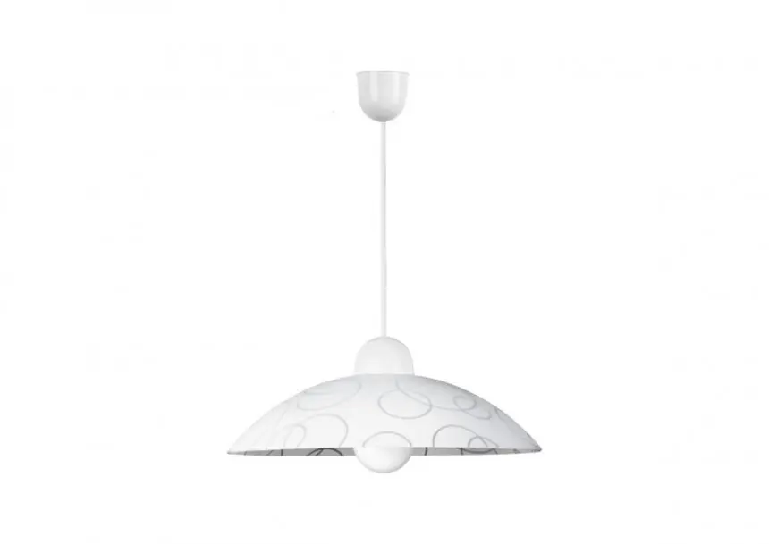 Rabalux Visilica Ada E27 1x MAX 60W bela (1844)