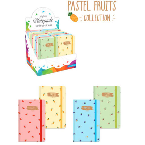 Rokovnik Notes A6 Pastel Fruits Lastva