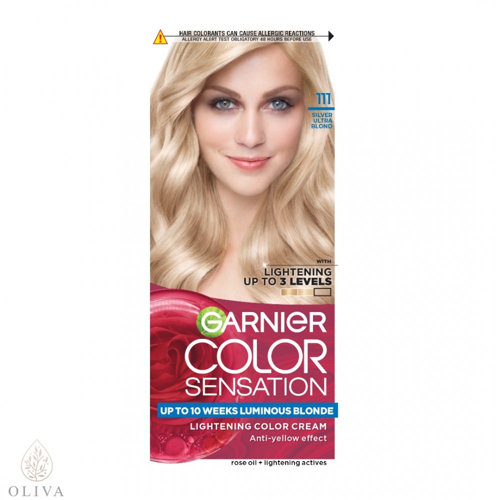 GARNIER COLOR SENSATION BOJA ZA KOSU 111 SILVER ULTRA BLOND