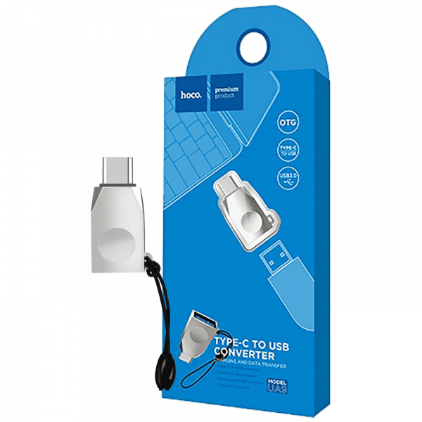 hoco. Adapter USB type C na USB, OTG - UA9 Type C to USB
