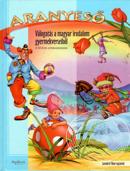 Aranyeső: válogatás a magyar irodalom gyermekverseiből (3-10 éves gyermekeknek)