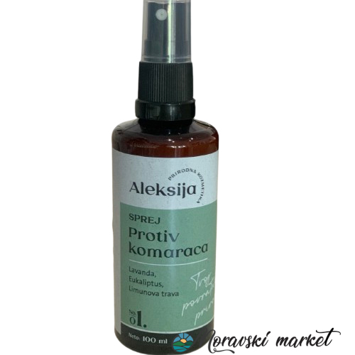 Aleksija prirodni sprej protiv komaraca 100ml