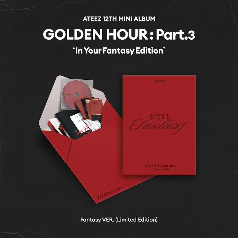 ATEEZ Golden Hour Part 3 In Your Fantasy LIMITED Album