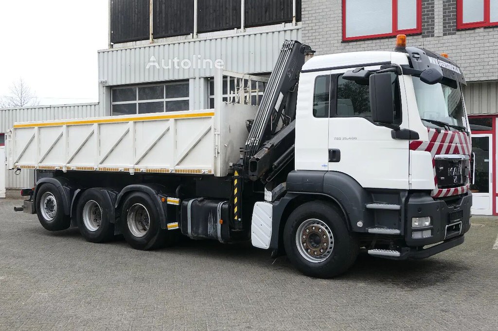 MAN TGS 35.400 | 8X4 | HIAB 144 BS-3 DUO | Remote Control | 25Ton Ti kiper