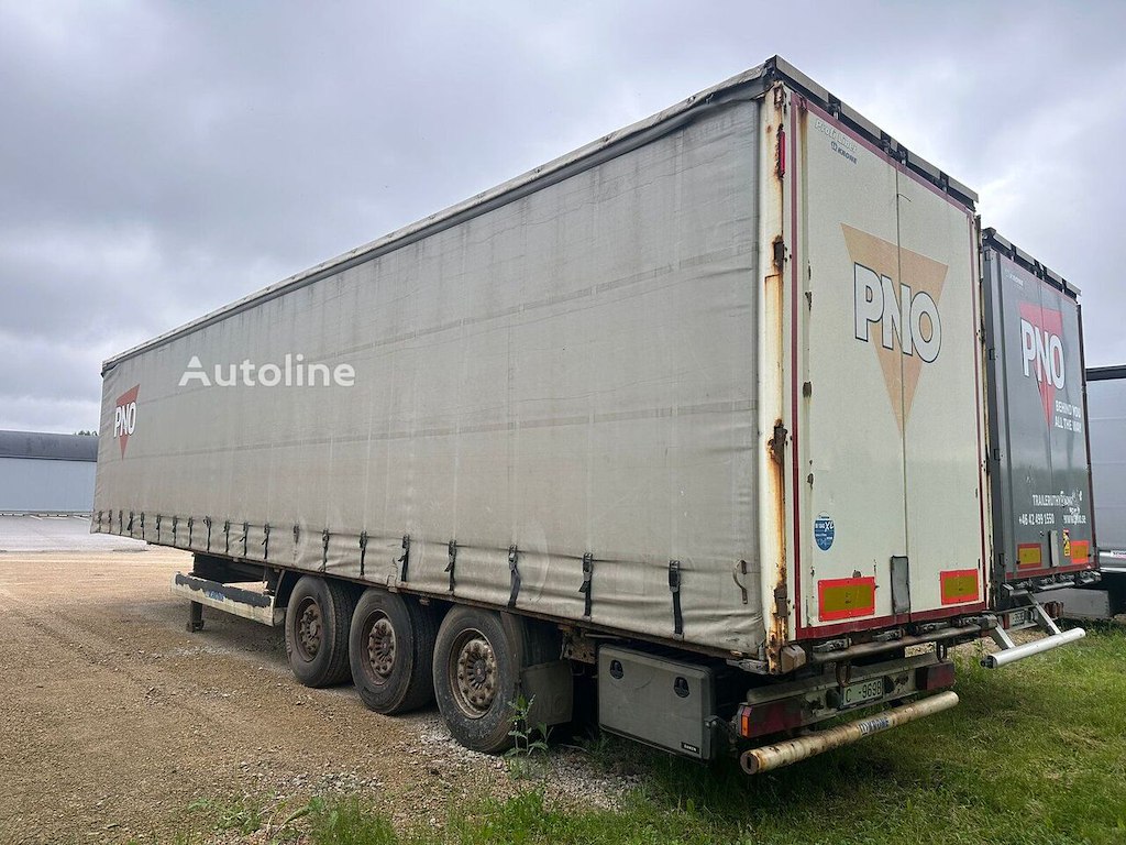 Krone poluprikolica sa kliznom ceradom