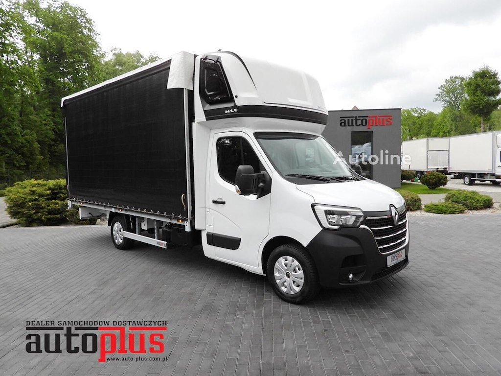Renault MASTER  PLANDEKA 10 PALET WEBASTO TEMPOMAT LEDY PNEUMATYKA KLIMA kamion s ceradom < 3.5t