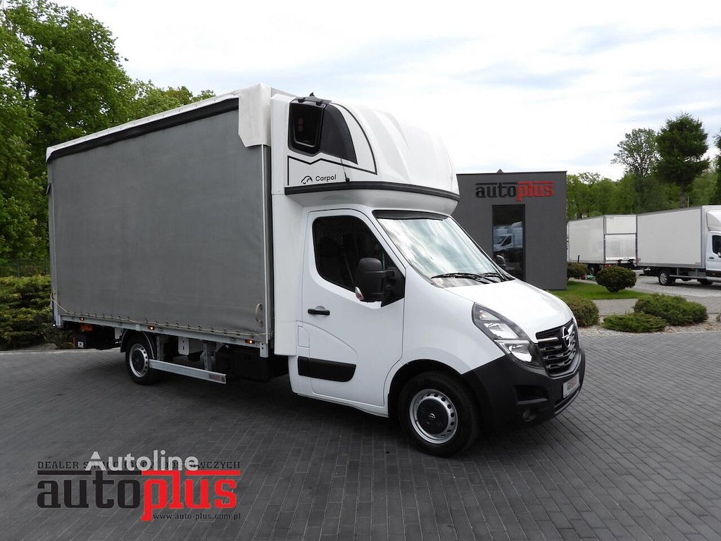 Opel MOVANO  PLANDEKA WINDA 9 PALET WEBASTO TEMPOMAT LEDY PNEUMATYKA kamion s ceradom < 3.5t
