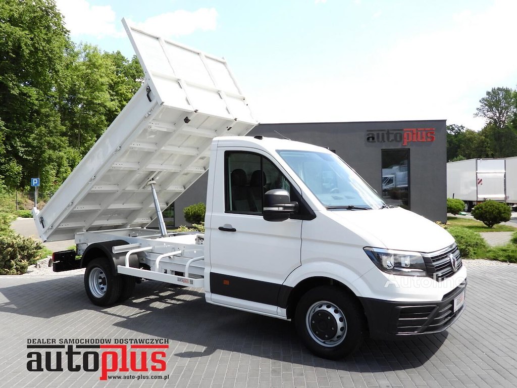 Volkswagen CRAFTER WYWROTKA TEMPOMAT BLIŹNIACZE KOŁA KLIMATYZACJA 180KM [ kamion kiper < 3.5t