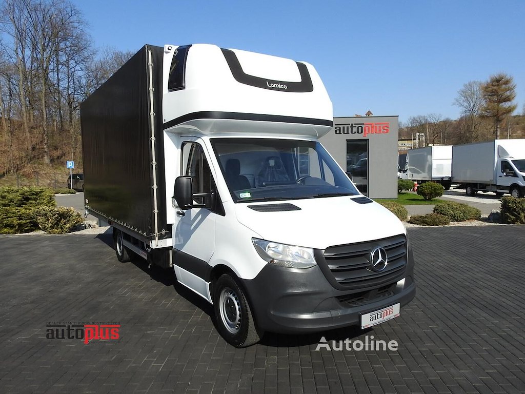 Mercedes-Benz SPRINTER 316 PLANDEKA 10 PALET WEBASTO KLIMATYZACJA 165KM [ 08 kamion s ceradom < 3.5t