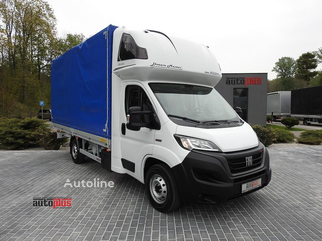 Fiat DUCATO  PLANDEKA 10 PALET WEBASTO TEMPOMAT KLIMATYZACJA 180KM [ kamion s ceradom < 3.5t