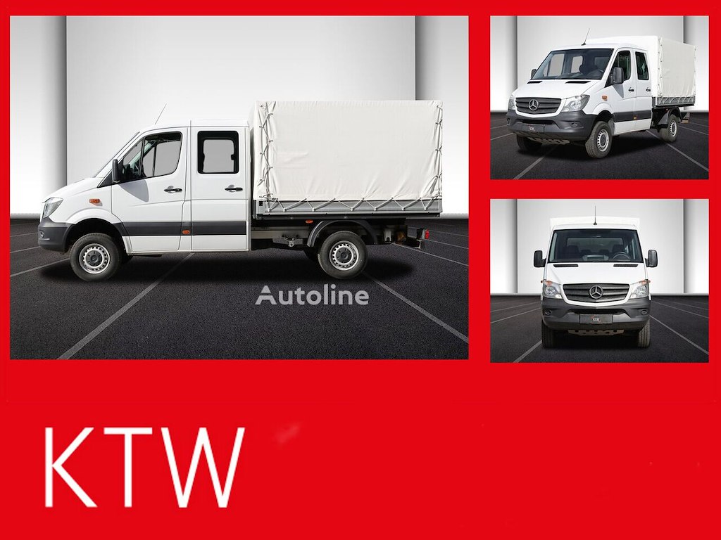 Mercedes-Benz Sprinter 316CDI DOKA,Allrad,AHK,TCO,Standhzg kamion s ceradom < 3.5t