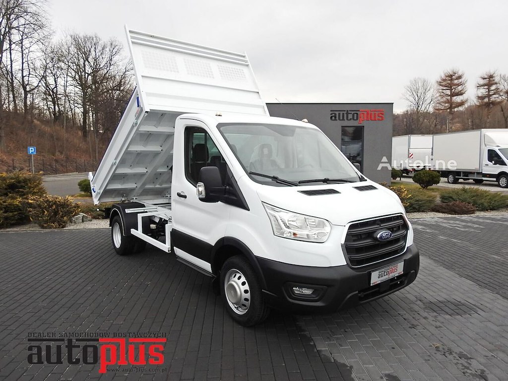 Ford TRANSIT WYWROTKA LEDY BLIŹNIACZE KOŁA KLIMATYZACJA 130KM [ B731 kamion kiper < 3.5t