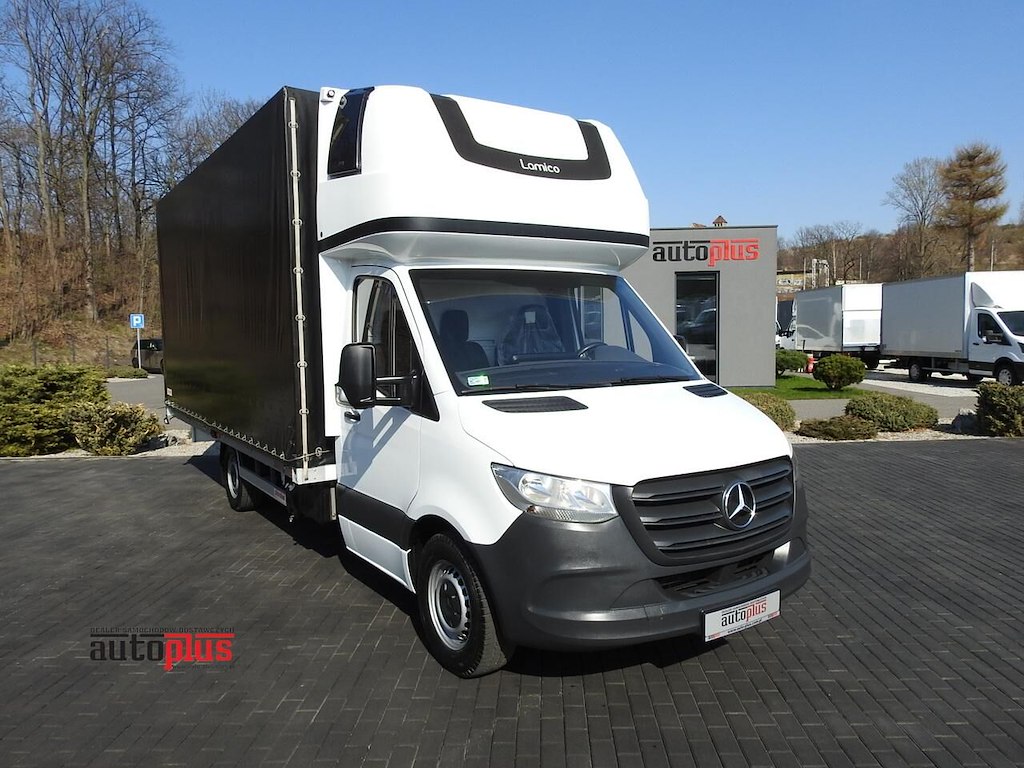 Mercedes-Benz SPRINTER 316 PLANDEKA 10 PALET WEBASTO KLIMATYZACJA 165KM [ 08 kamion s ceradom < 3.5t
