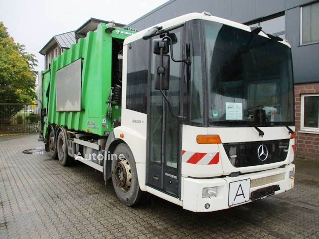 Mercedes-Benz 2633 6x2 Econic Faun Vario 522 kamion za smeće