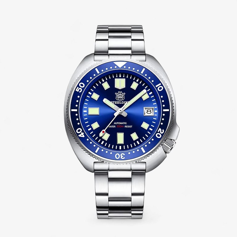 Muški Automatik Sat STEELDIVE SD1970 - Blue Wave