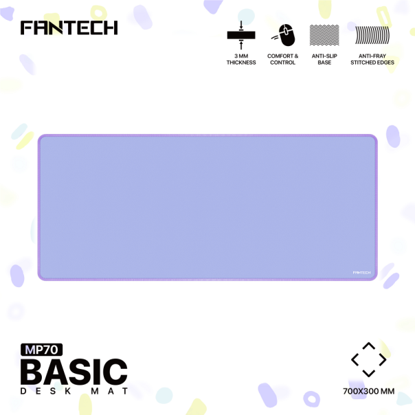 Podloga za miš Fantech MP70 Deskmat ljubicati