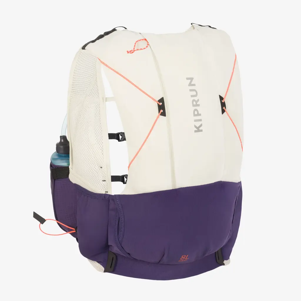Ranac za trail trčanje Kiprun 900 za trail trčanje od 8 L sa 2 flaše od 500 ml