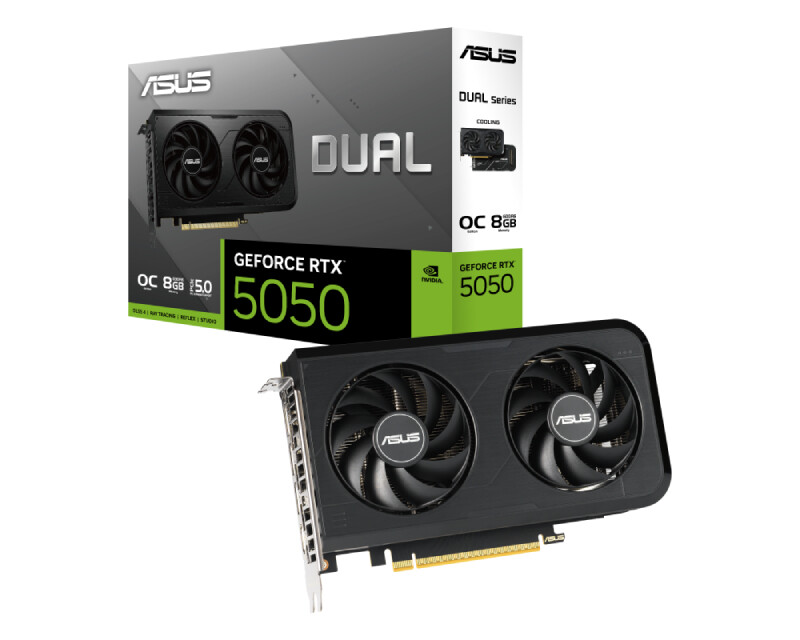 ASUS - nVidia GeForce RTX 5050 8GB 128bit DUAL-RTX5050-O8G grafička karta