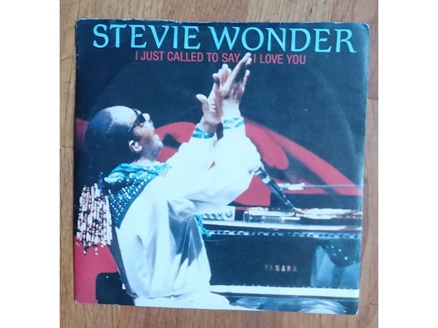 STEVIE WONDER - I JUST CALL TO SAY I LOVE YOU