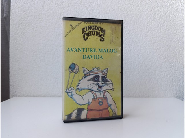 Kingdom Chums VHS - Avanture malog Davida - RARE