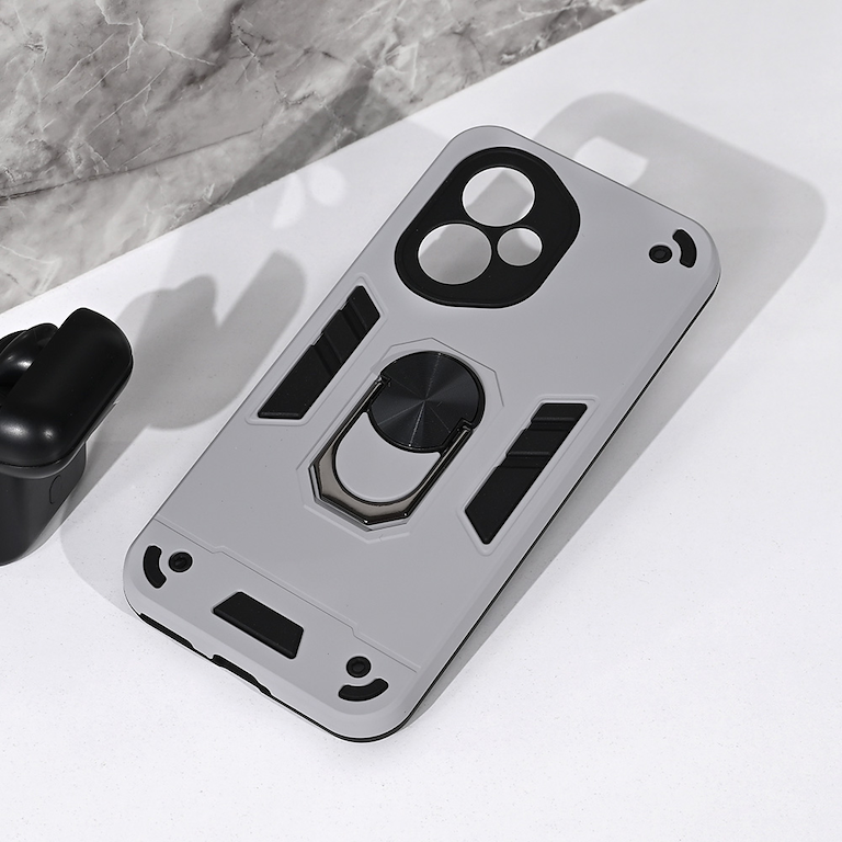 Zastitna maska (futrola) Hard Ring - Huawei Honor 400 siva