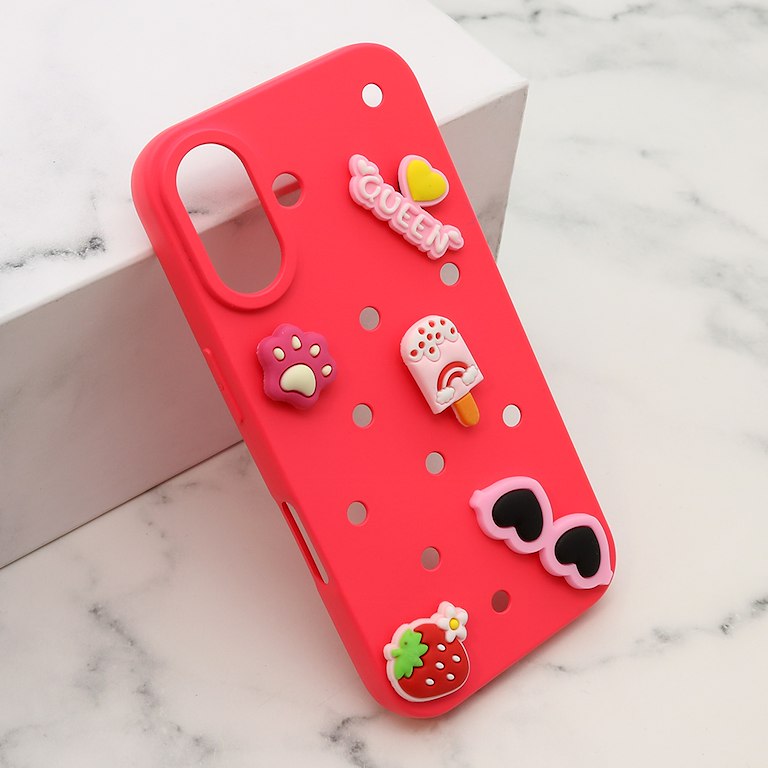 Zastitna maska (futrola) TOY - iPhone 16 (6.1) pink (MS)