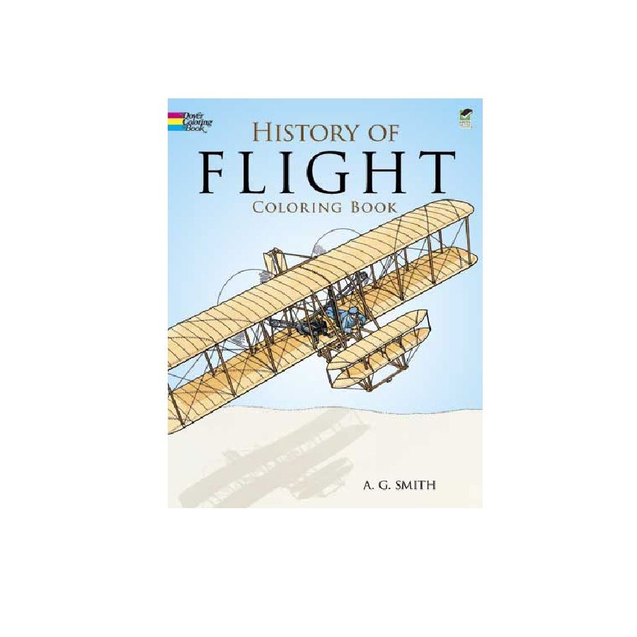 History Of Flight Coloring Book