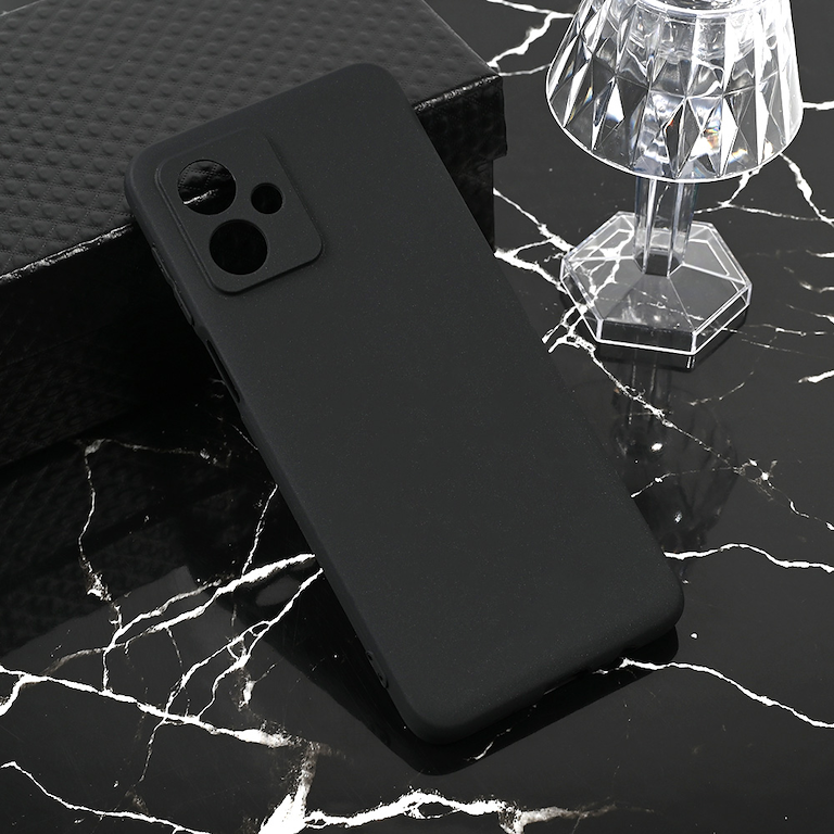 Zastitna silikonska maska (futrola) Ultra Thin - Motorola Moto G54 mat crna