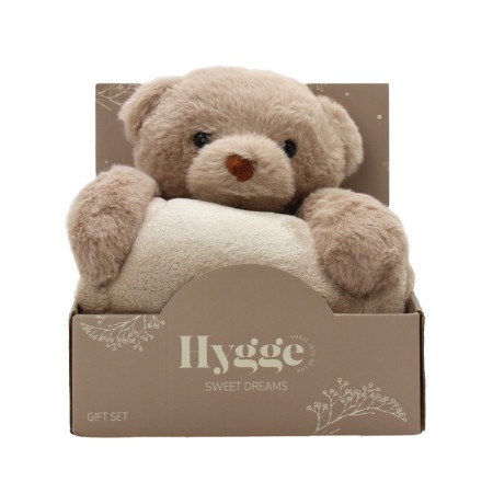 Hygge sweet dreams ćebe sa igračkom bear ( HY31419 )