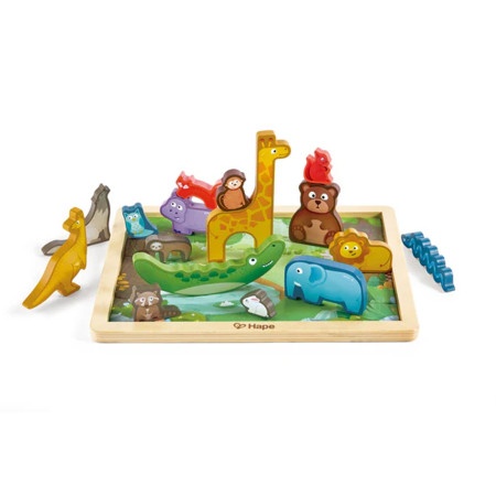 Hape drvene puzle životinjskocarstvo ( 22003467 )