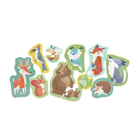 Hape kartonske puzle divlje životinje ( 22003465 )