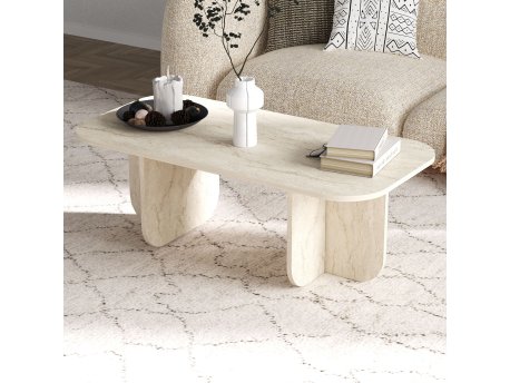 HANAH HOME Sto za kafu Becaj Travertine