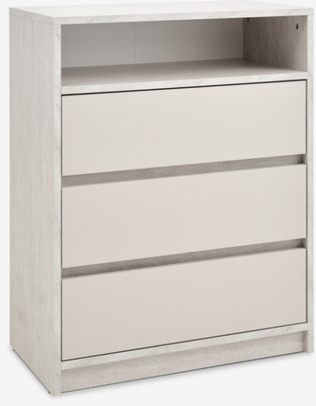 Komoda 3 fioke travertin/beige