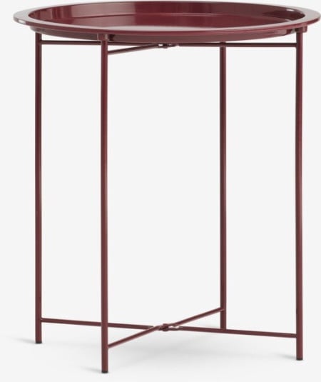 End table fi 47 burgundy