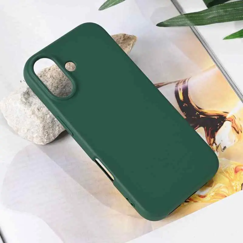 Maska Teracell Soft Velvet za iPhone 17 6.3 tamno zelena